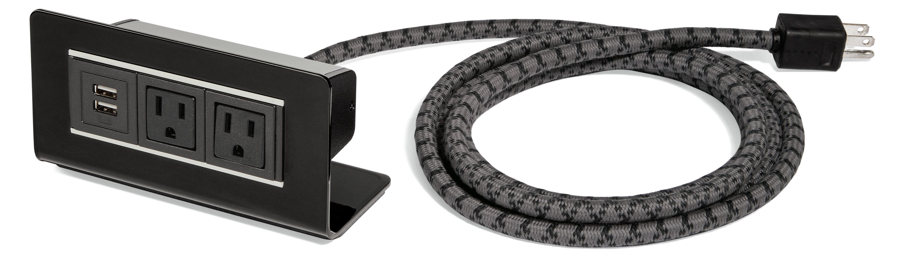 Axil Tabletop Power & Charging Outlet - Modern Office Furniture - Room ...