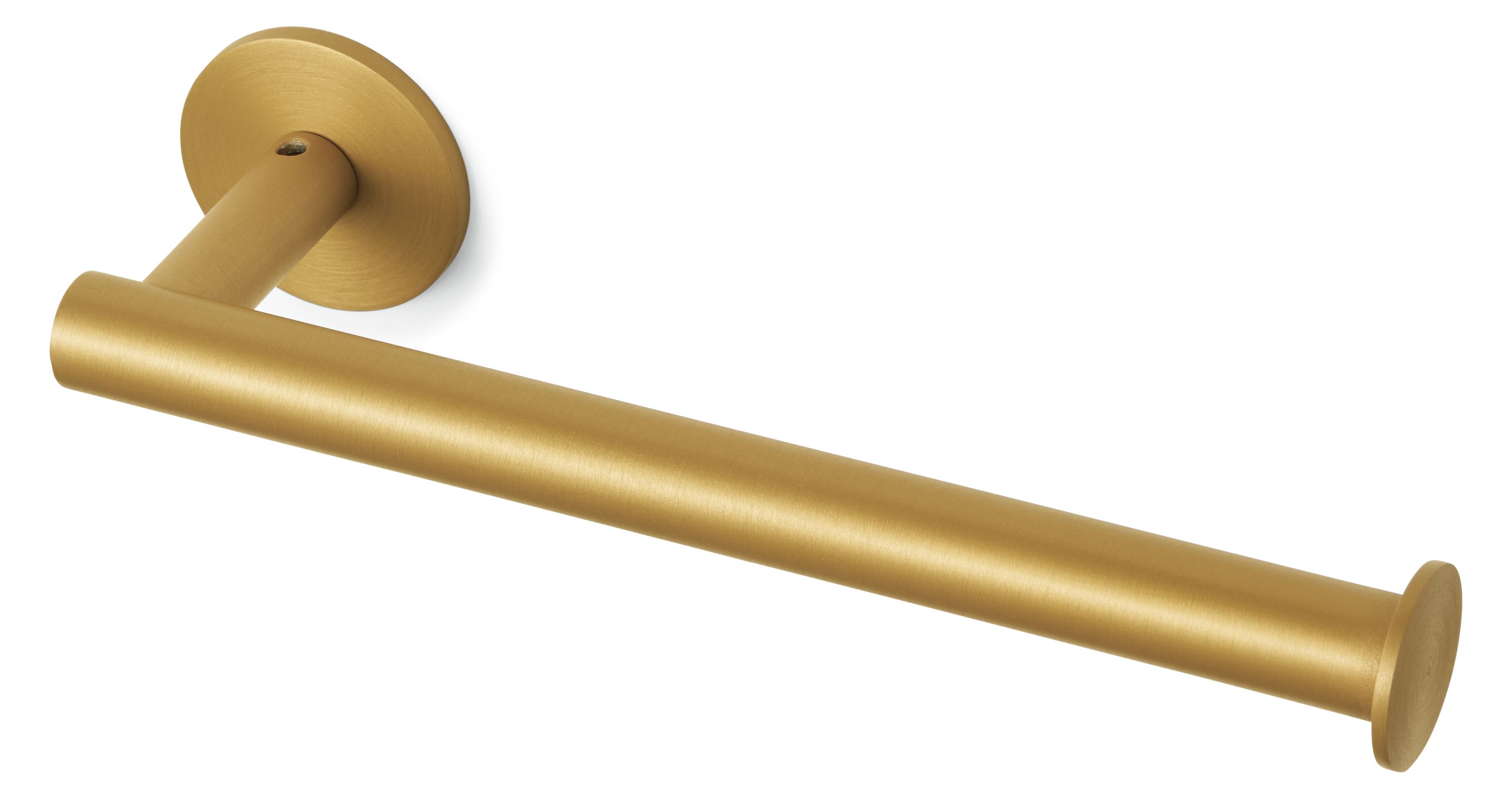 Hoff 8w Towel Rack in Brushed Gold - Bath Hardware - Bath - Room & Board