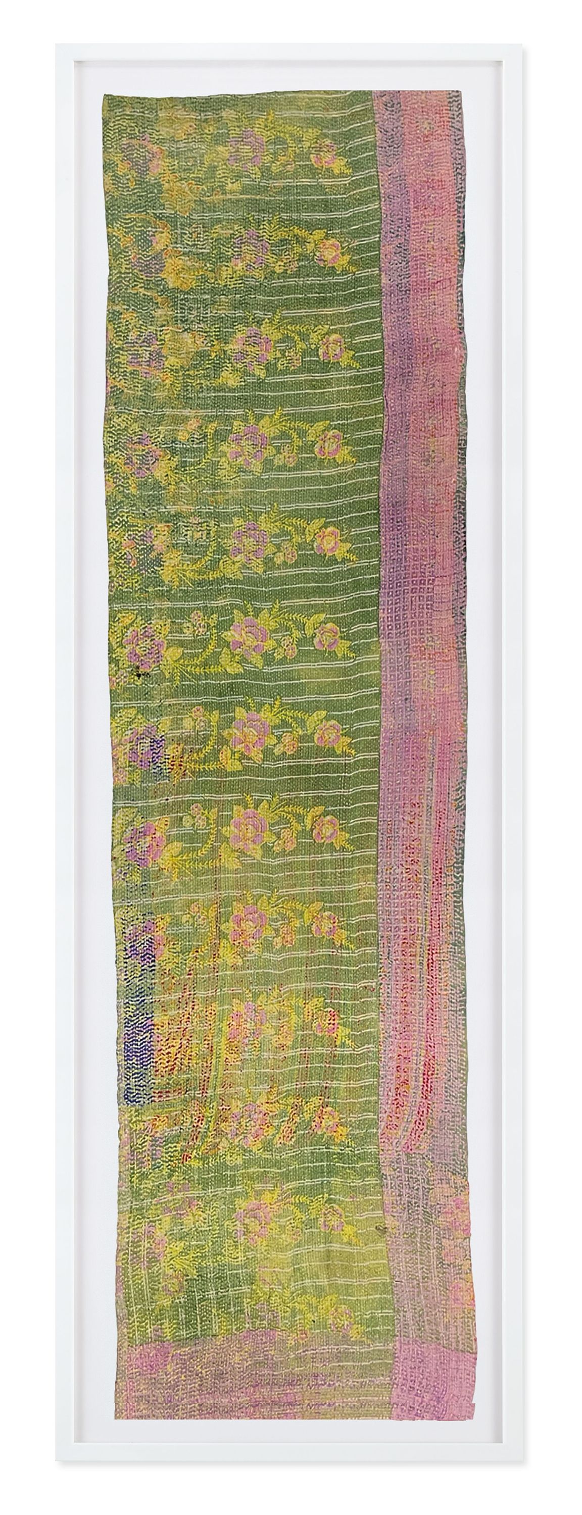 Vintage Kantha Large Textile Wall Art - Home Decor - Room & Board