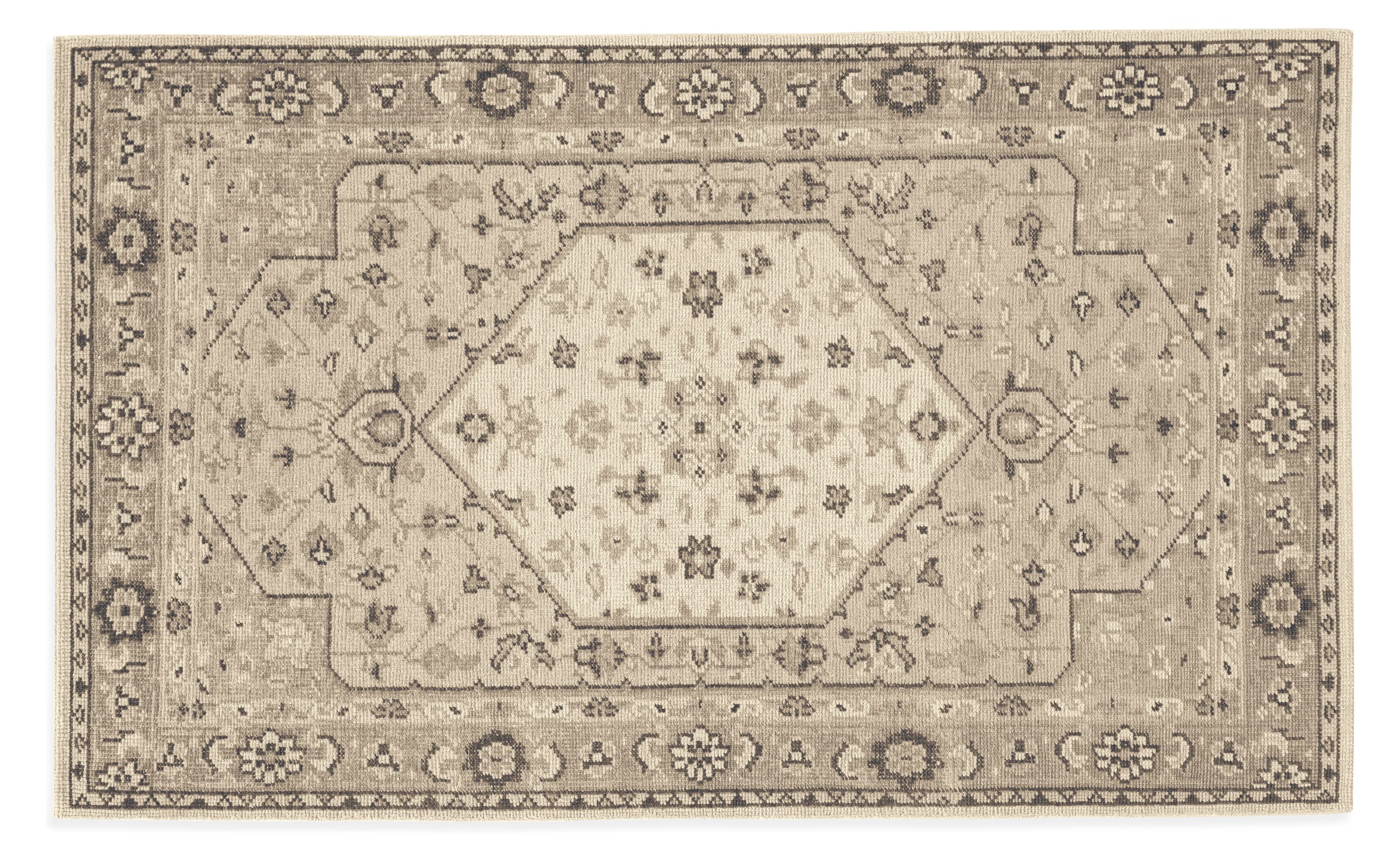 Veda 5'x8' Rug in Cement - Modern Rugs on Sale - Rugs - Room & Board