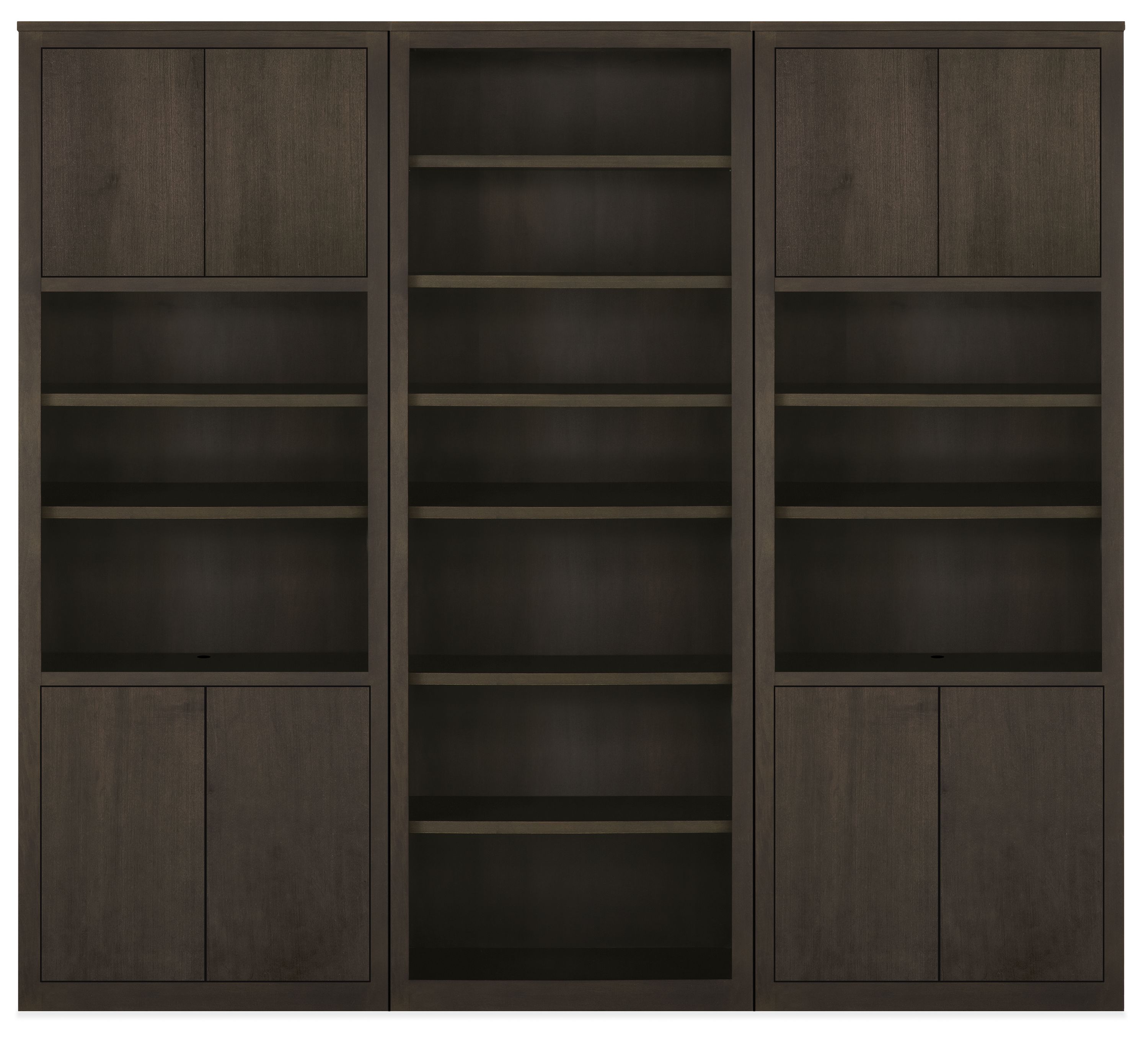 Woodwind Bookcase Wall Units - Modern Storage and Entryway Furniture ...