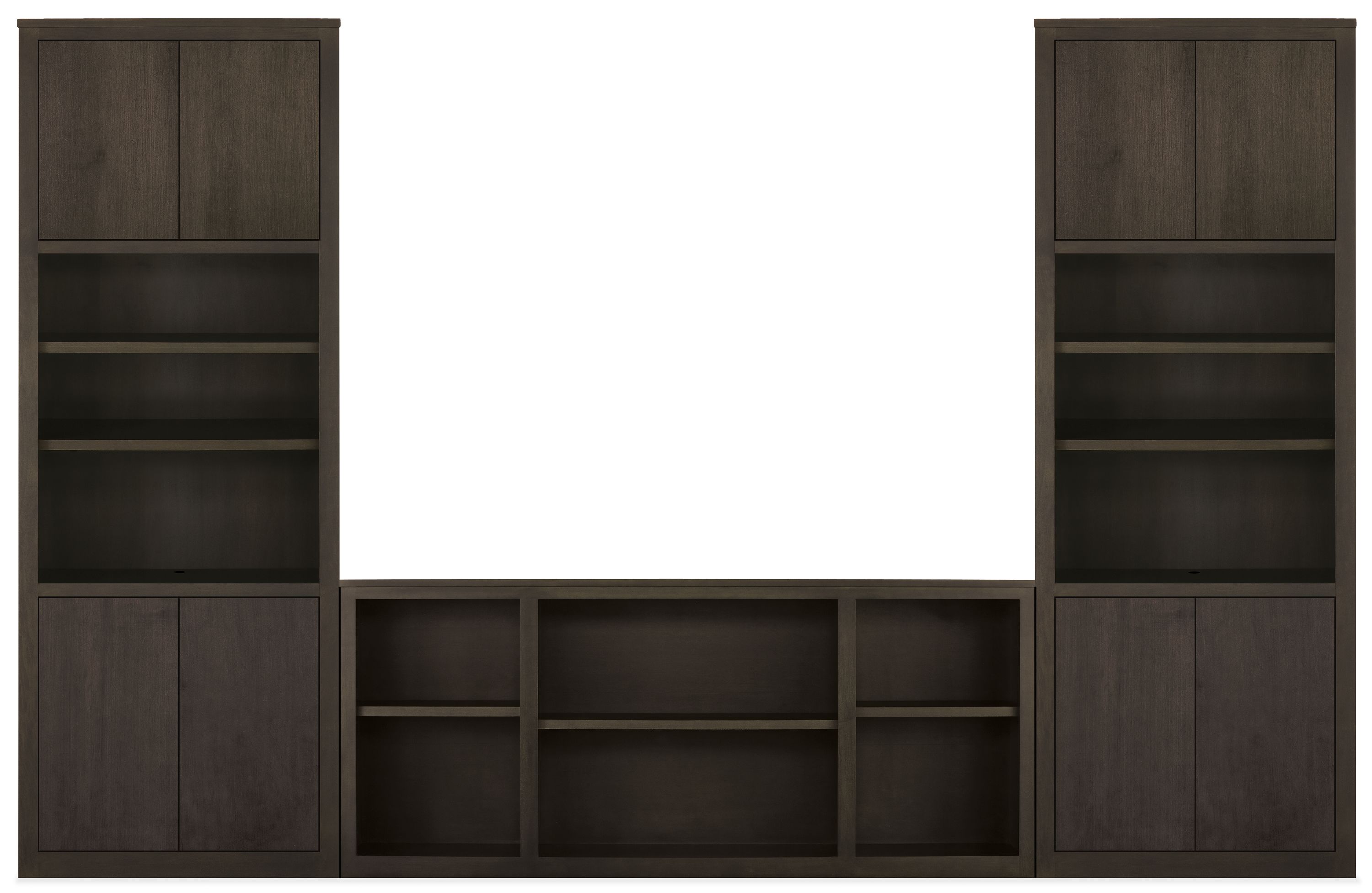 Woodwind Bookcase Wall Units - Modern Storage and Entryway Furniture ...