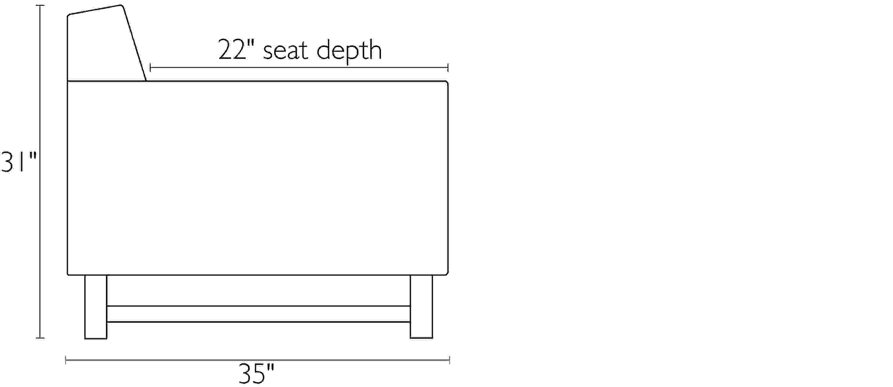 André Leather Chair - Modern Accent & Lounge Chairs - Modern Living ...