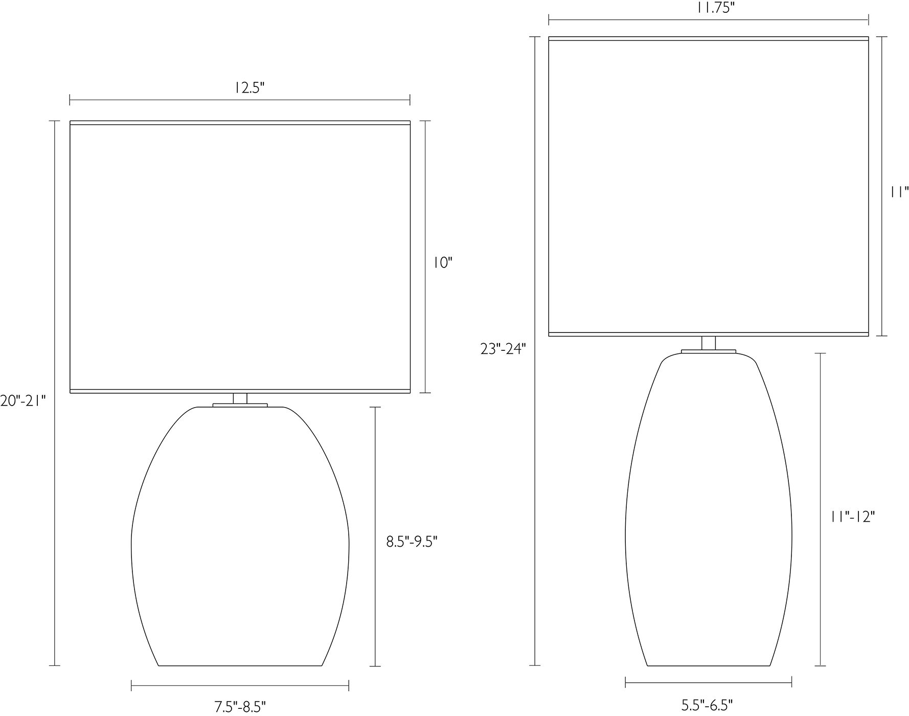 Grace Table Lamps - Modern Lighting - Room & Board