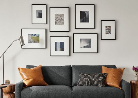Living Room Wall Decor Photo Frames | Baci Living Room
