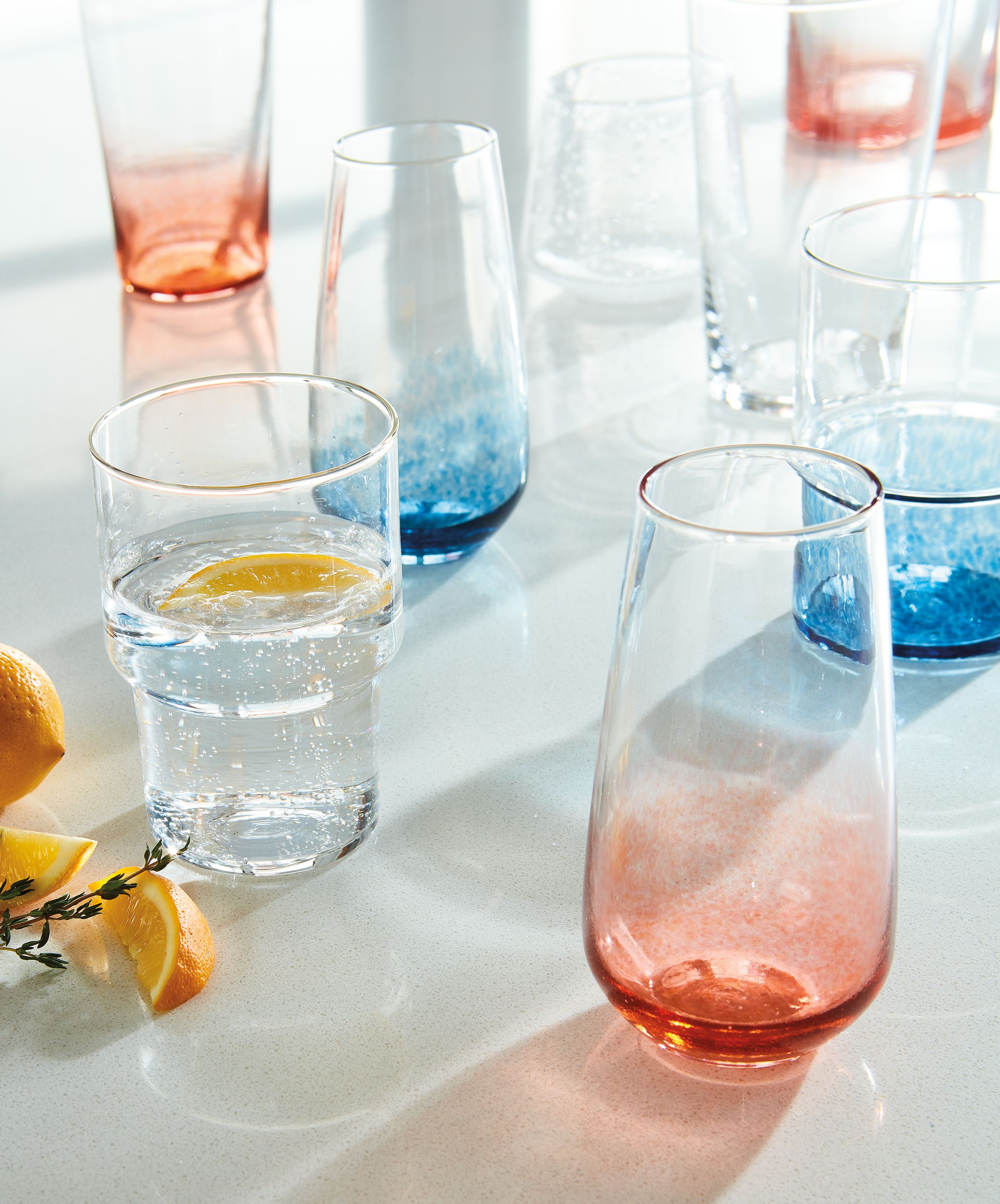 Orlie Pint Glasses - Modern Bedroom Furniture - Room & Board