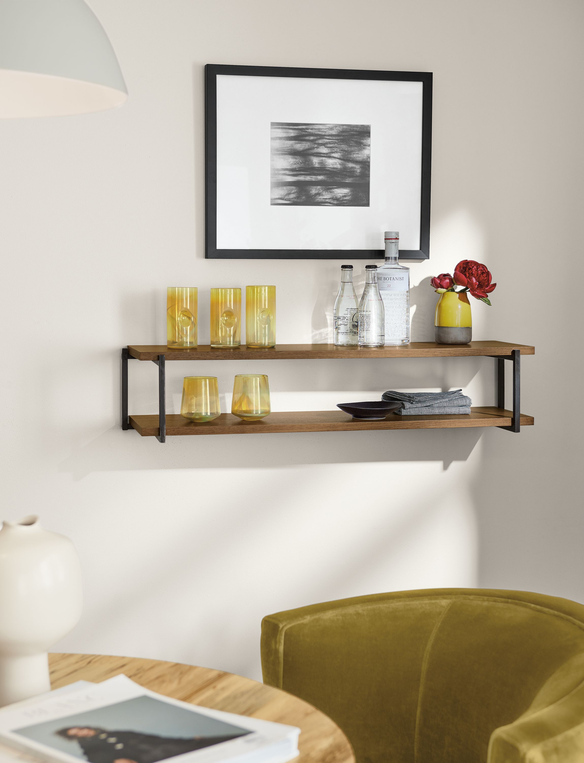 Stave Double Wall Shelf - Art & Wall Decor - Room & Board