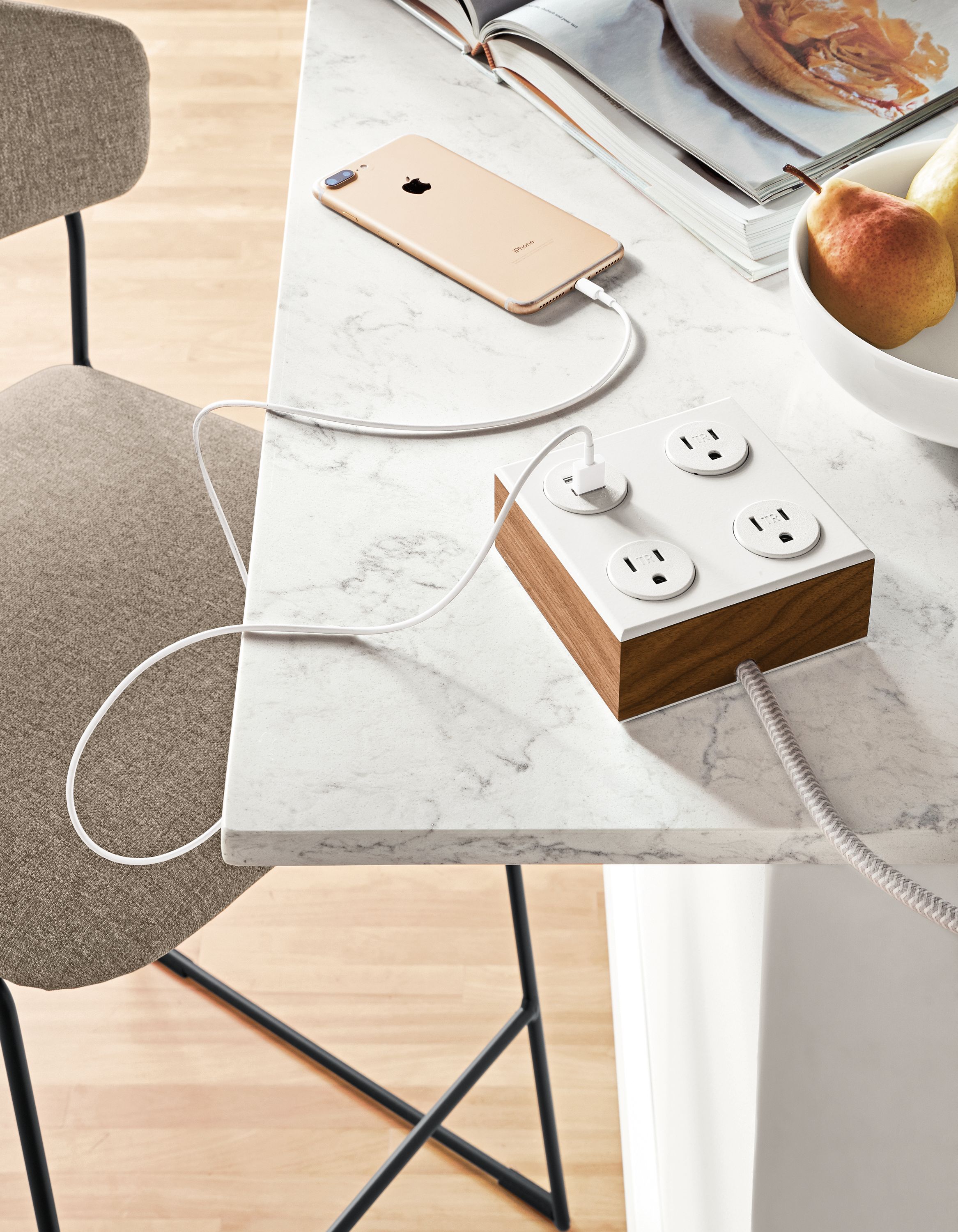 Verve Tabletop Power & Charging Outlets - Modern Office Furniture ...