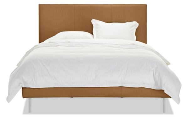 Ella Leather Bed - Modern Bedroom Furniture - Room & Board